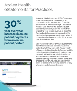 eStatements Datasheet - Azalea Health