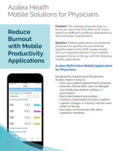 Azalea Health Mobile Solutions Datasheet - Azalea Health