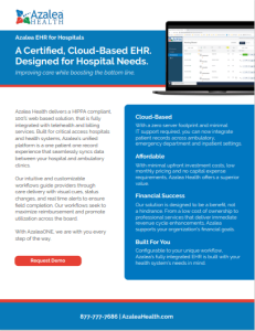 Azalea EHR for Hospitals - Azalea Health