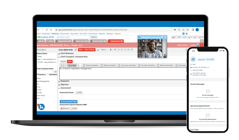 EHR-Telehealth - Azalea Health