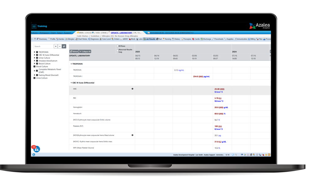 Hospital EHR System | Modern EHR & Charting Software for Hospitals